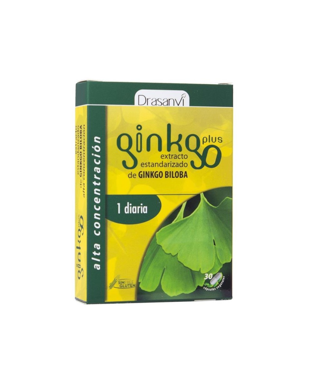 Ginkgo Plus - 30 Cápsulas - Drasanvi